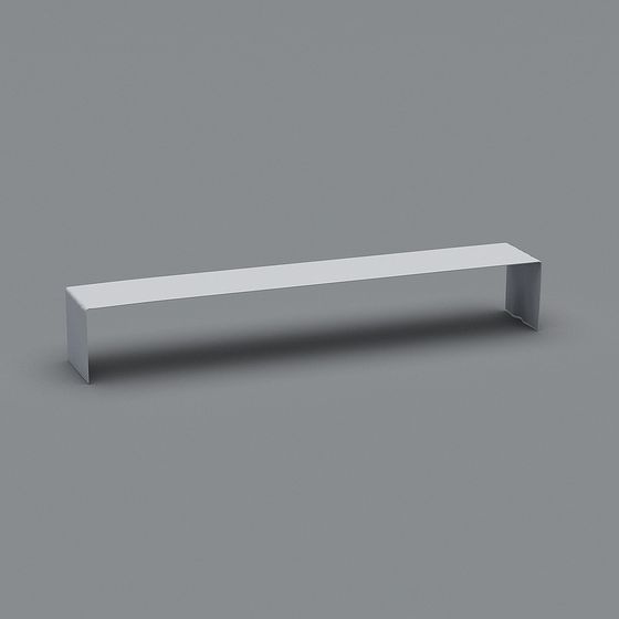 Urban Edge Bench 3D model