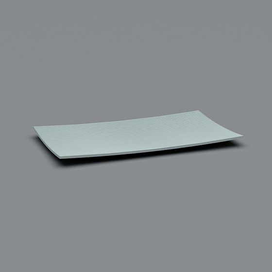 Stylish Minimalist Tray 3D model for Creative Projects
