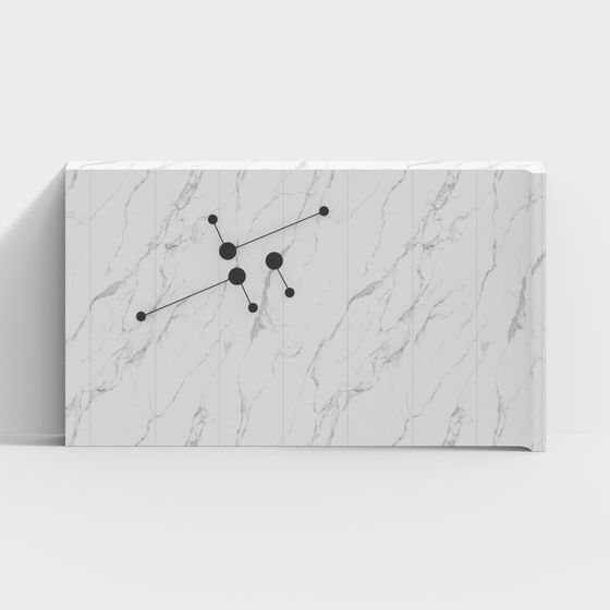 Marble Constellation Cabinet 3D model
