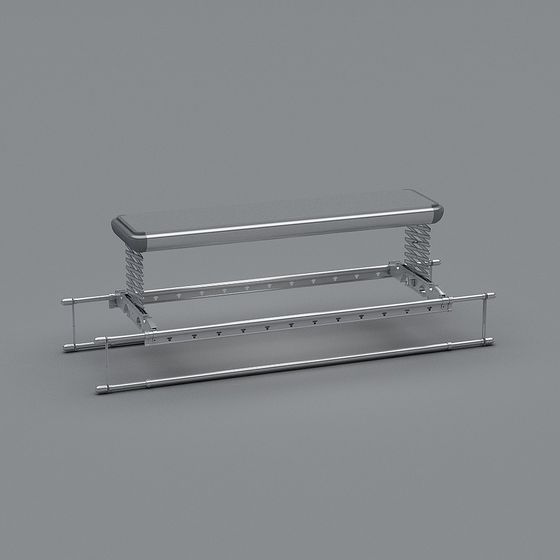 Foldable Drying Rack 3D model for Modern Interiors