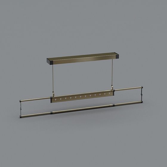 Stunning Hanging Light Fixture 3D model