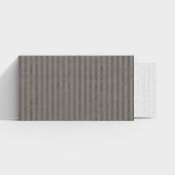 Concrete Wall Panel 3D Model – Low-Polygon Industrial Design