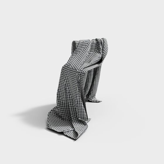 Ethereal Cloak Low-Poly 3D model