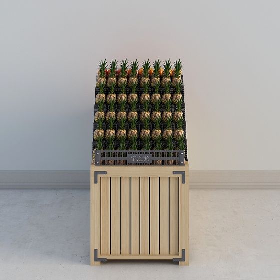 Pineapple Display Stand 3D Model