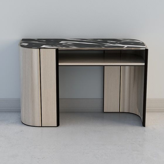 Elegant Urban Workstation 3D model for Creative Spaces