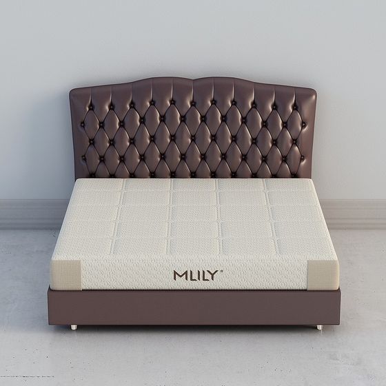 Earth Color Source of Vitality Bed Frame for Comforting Bedrooms