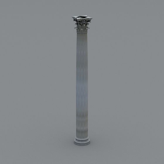Classic Roman Column 3D model