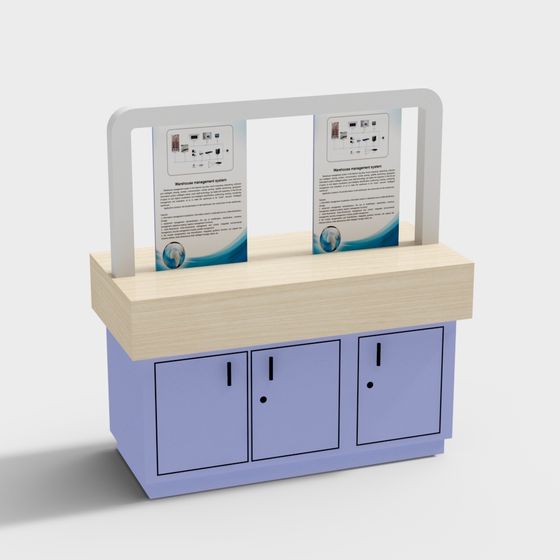 Modern Display Stand 3D model
