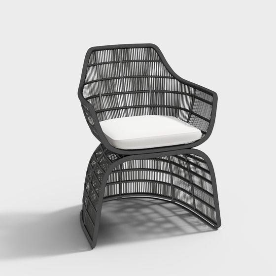 Urban Chair 3D model for Modern Spaces