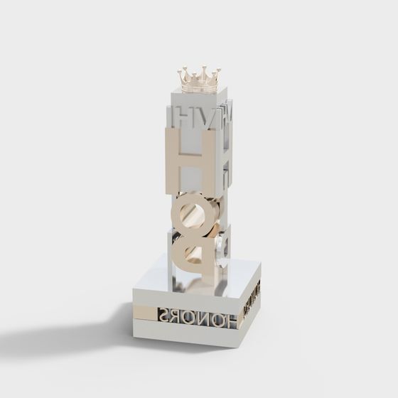 Honor Trophy 3D model
