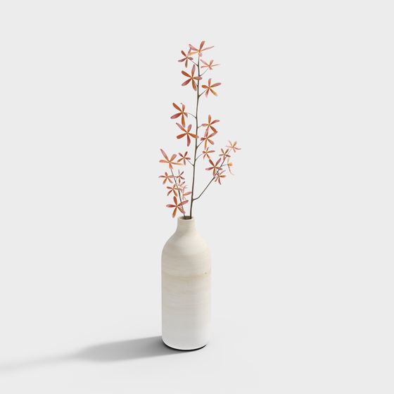 Floral Harmony 3D Model for Creative Projects