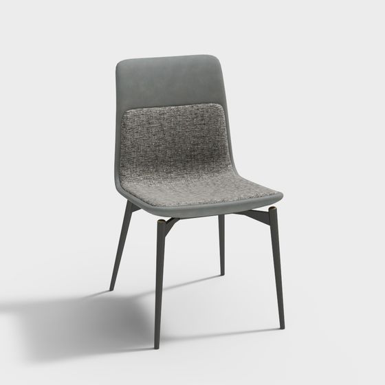 Elegant Urban Chair 3D model for Modern Spaces