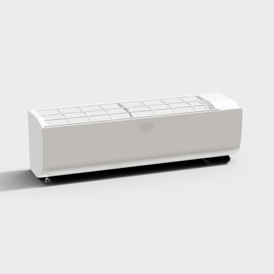 Modern Minimalist Air Conditioner 3D model