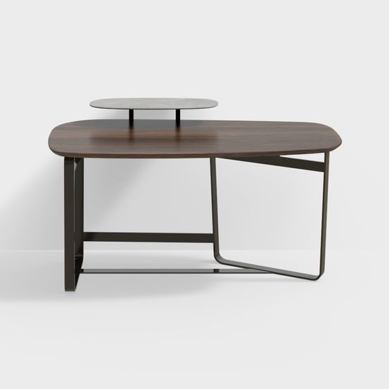 Streamlined Coffee Table 3D model