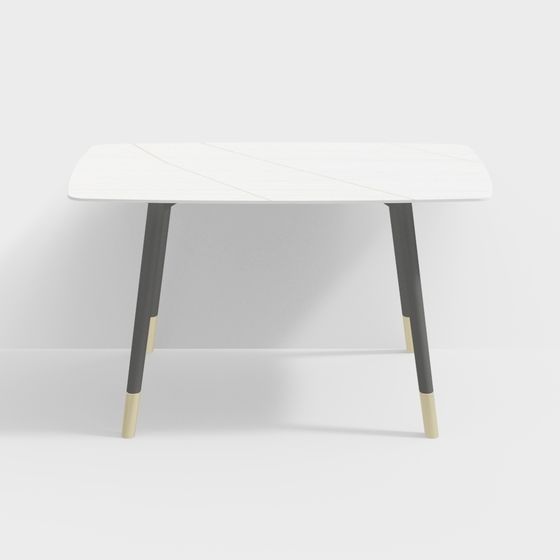Streamlined Coffee Table 3D model