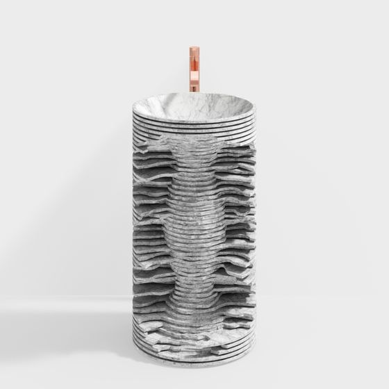 Modern Gray Hand Washing Table | Stylish Bathroom Solution