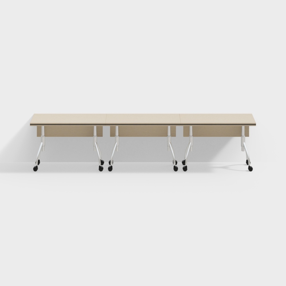 3D Conference Room Table Model for Modern Offices