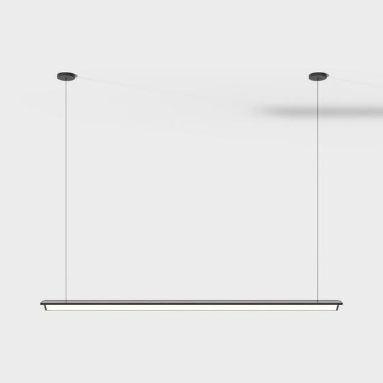 Minimalist Suspended Lamp 3D model