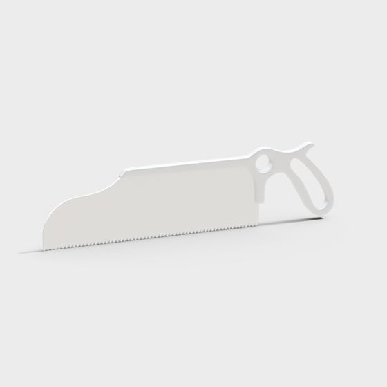 Minimalist Practical Hand Saw 3D model
