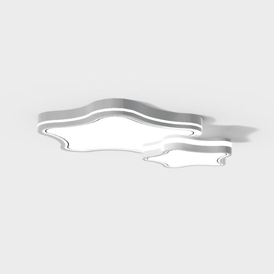 Dreamy Cloud Lamp 3D Model