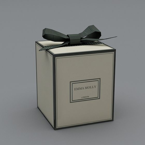 Elegant Emma Molly Gift Box 3D model
