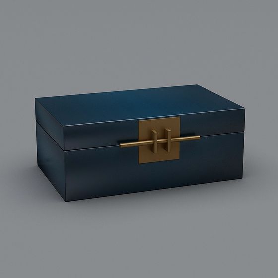 Black Cash Box 3D Model for Secure Storage