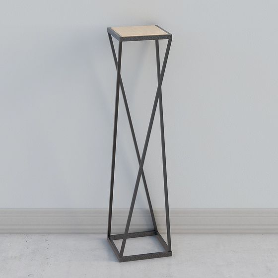 Modern X-Stand 3D model for Creative Designs