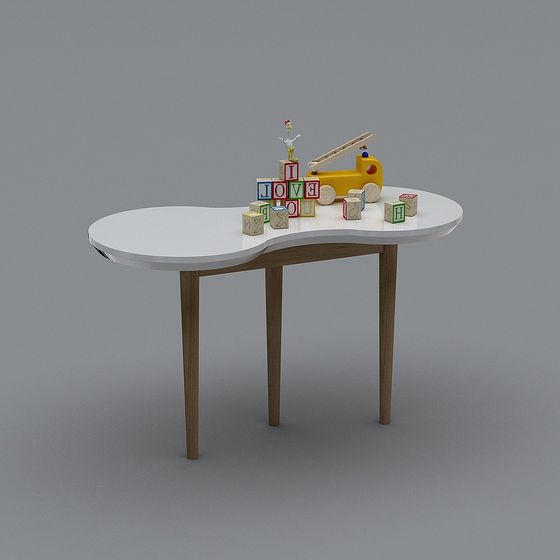 Kids Game Table 3D model