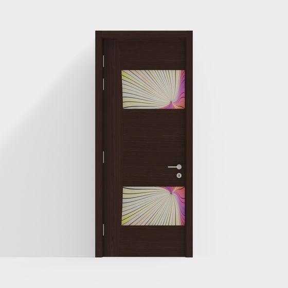 Abstract Art Door 3D model
