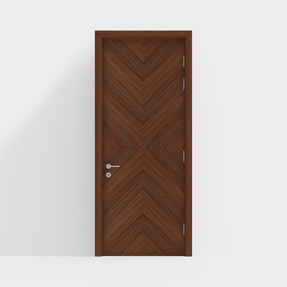 Herringbone Door 3D model