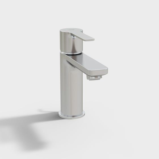 Stylish Low-Poly High-Detail Faucet 3D model for Creative Use