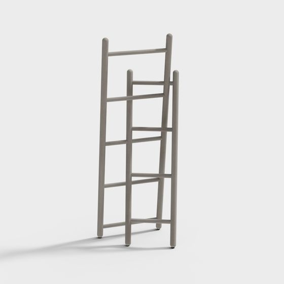 Urban Ladder Low-Poly 3D model