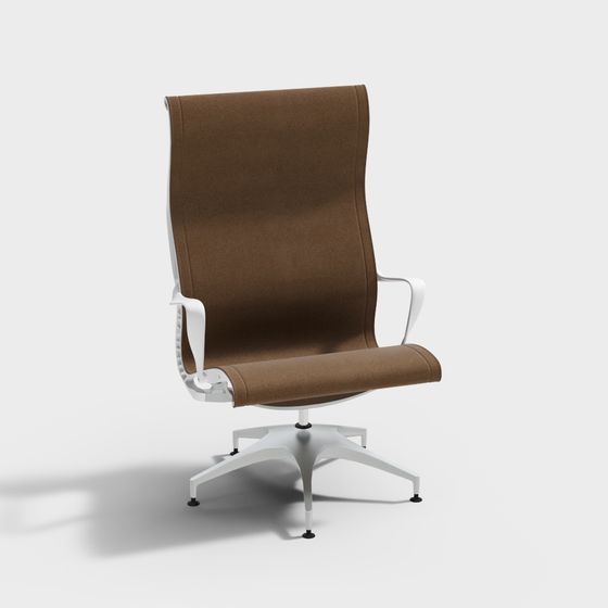 Sleek Urban Office Chair 3D model for Creative Projects