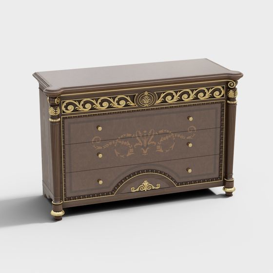 Royal Dressing Table 3D model