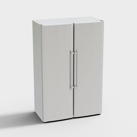 Stylish Refrigerator 3D model for Creative Projects