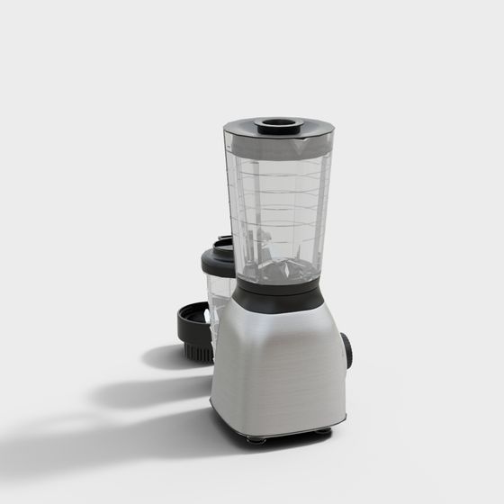 Elegant Low-Poly 3D Blender Model for Modern Kitchens