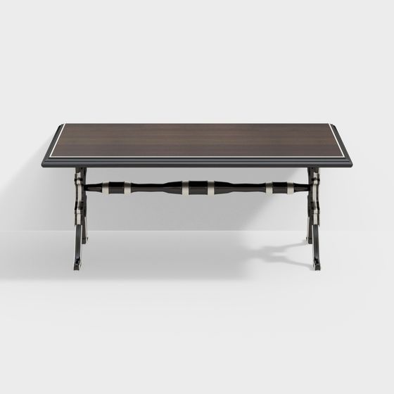 Unique Folding Table 3D model for Modern Design