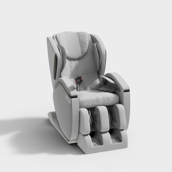 Smart Relax Chair 3D model - Futuristic Comfort