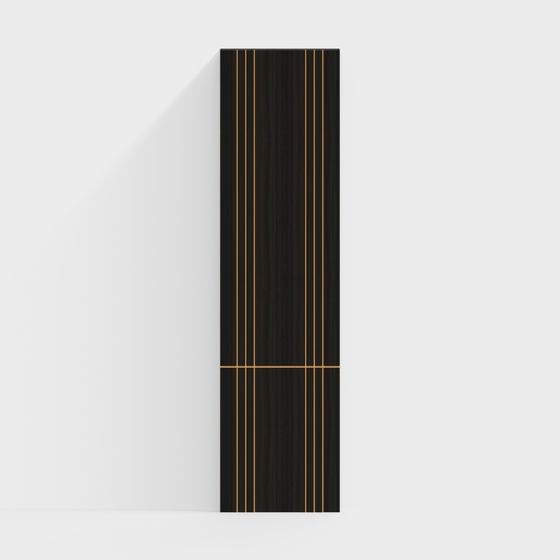 Stripes Gate 3D Model – Low-Polygon Luxury Design