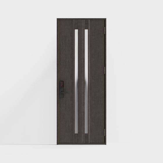 Urban Gate Low-Poly High-Detail 3D Model for Modern Projects