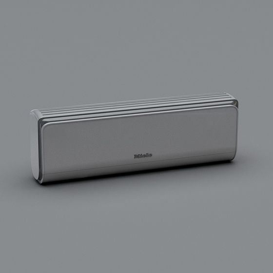 Elegant Low-Polygon Miele Air Purifier 3D model