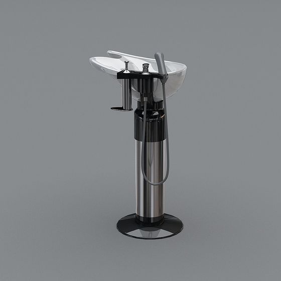 Urban Faucet 3D Model - Low Poly Design