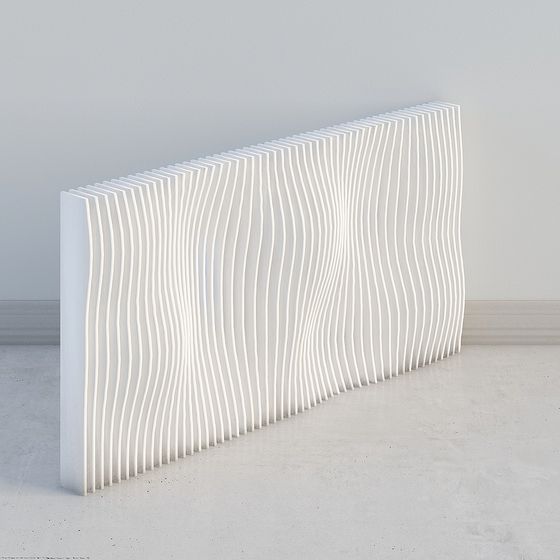 Wave Screen 3D model