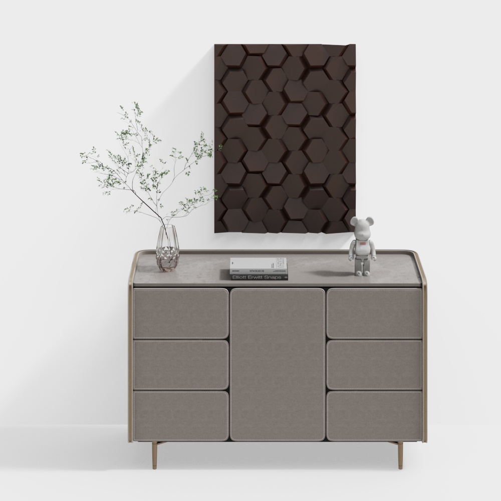 Console Tables 3D Model for Elegant Entryways