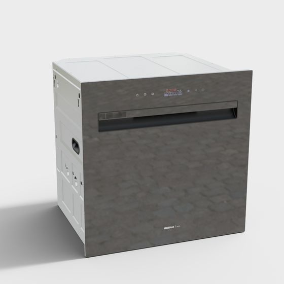 Smart Dishwasher 3D model for Modern Homes