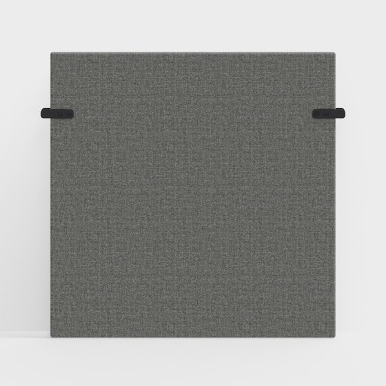 Urban Soundproof Wall 3D Model – Low-Poly Fabric Texture