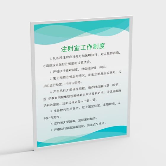 3D Model of Injection Room Work System