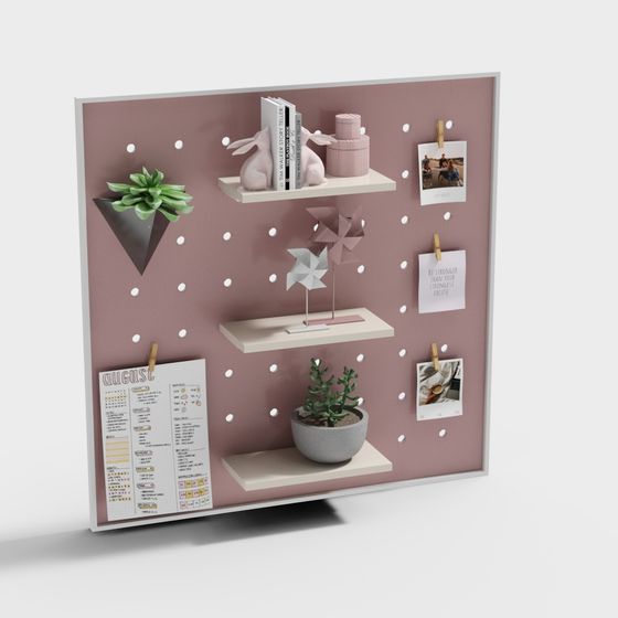 Pegboard Paradise 3D model