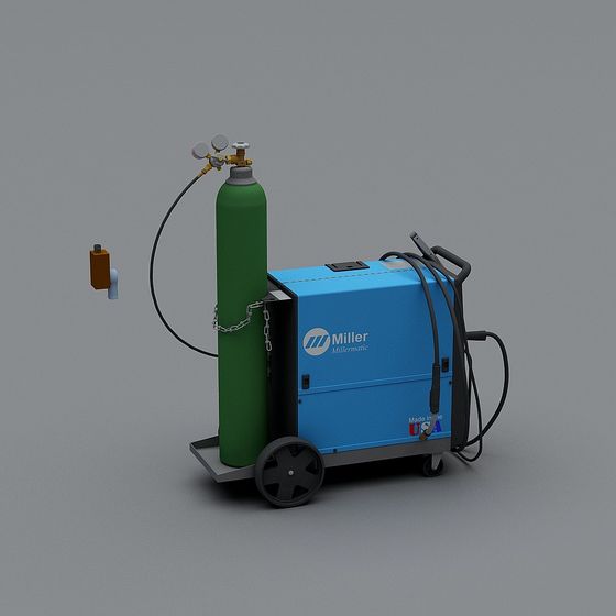 Miller Millermatic Welder 3D model