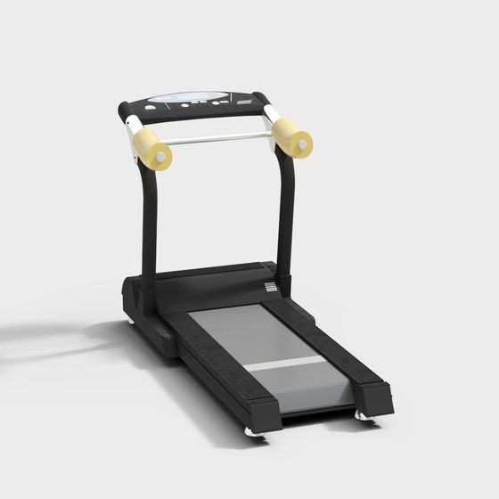 Modern Treadmill 3D model for Creative Projects